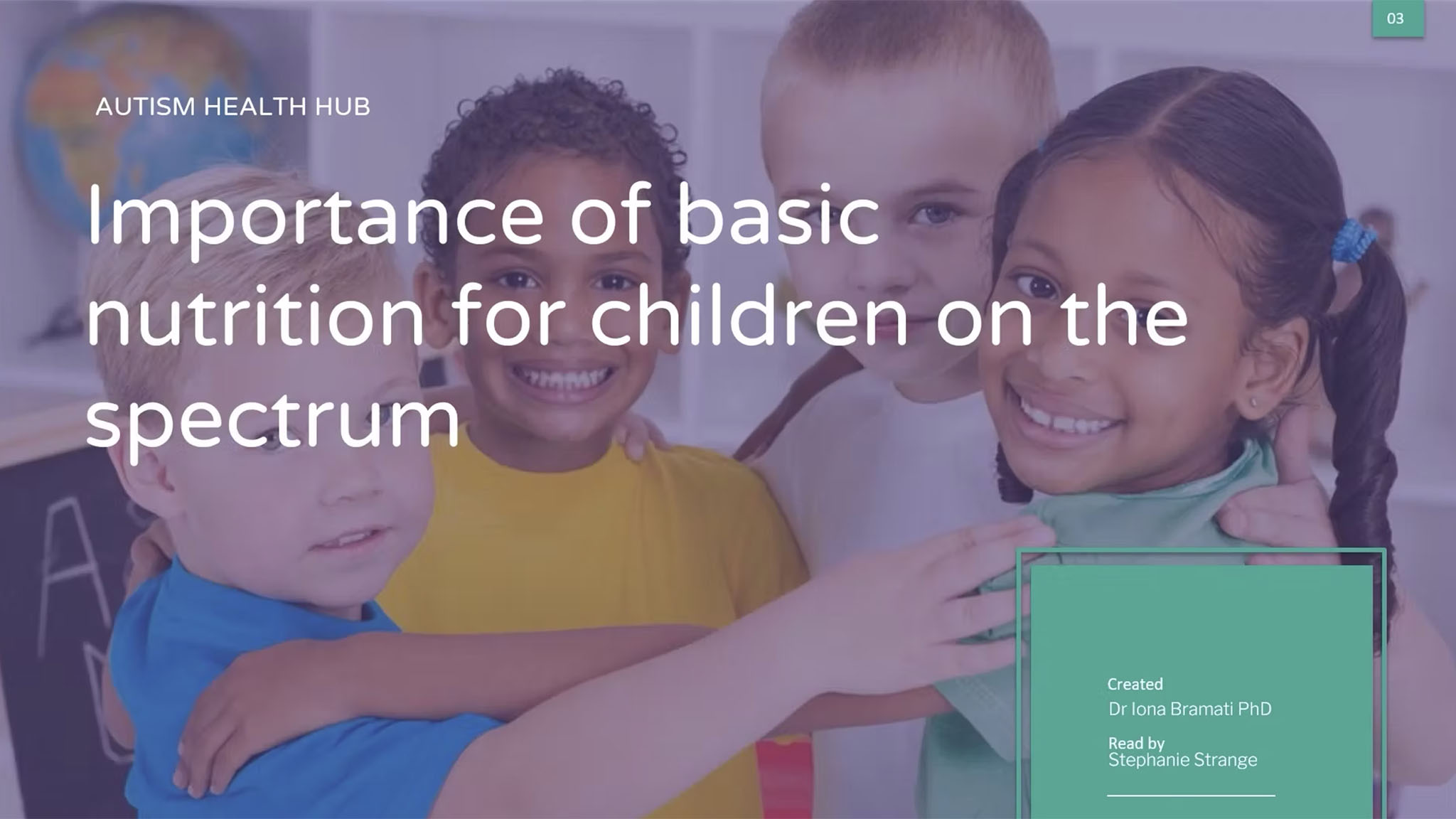 Importance of basic nutrition for children on the spectrum - Autism ...